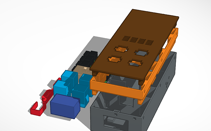 3d Design Esp32 Pdu Tinkercad