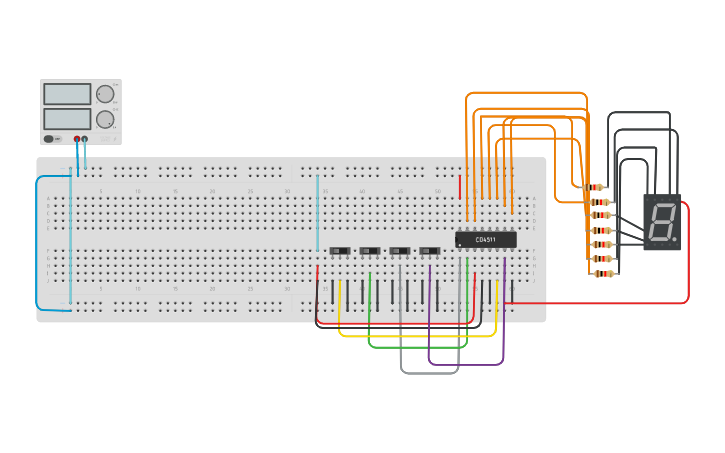 Circuit design Logic - Tinkercad