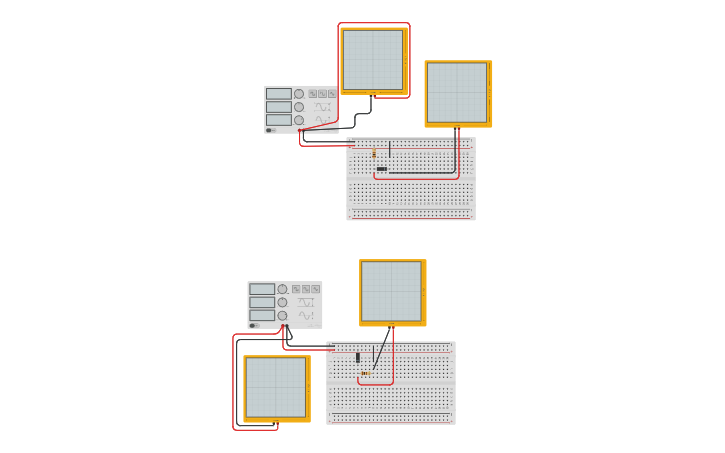Circuit design CSE210 Assignment 5 Clipper Circuit - Tinkercad
