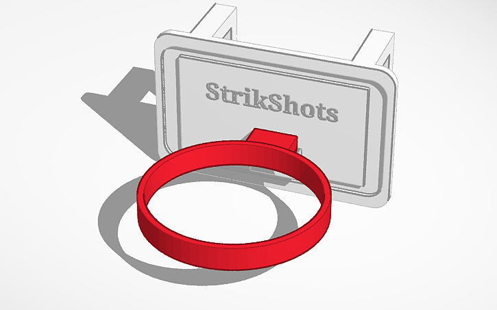 3D design Mini Basketball Hoop - Tinkercad