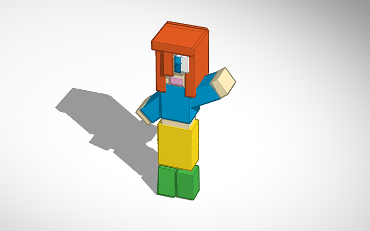 3D design minecraft skin?????? | Tinkercad