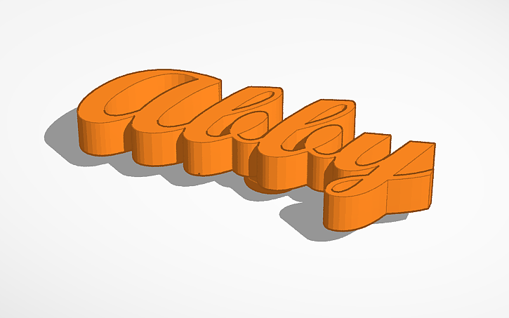 3D design abby crocs - Tinkercad