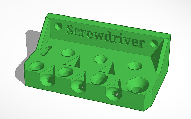 3D design Screwdriver | Tinkercad
