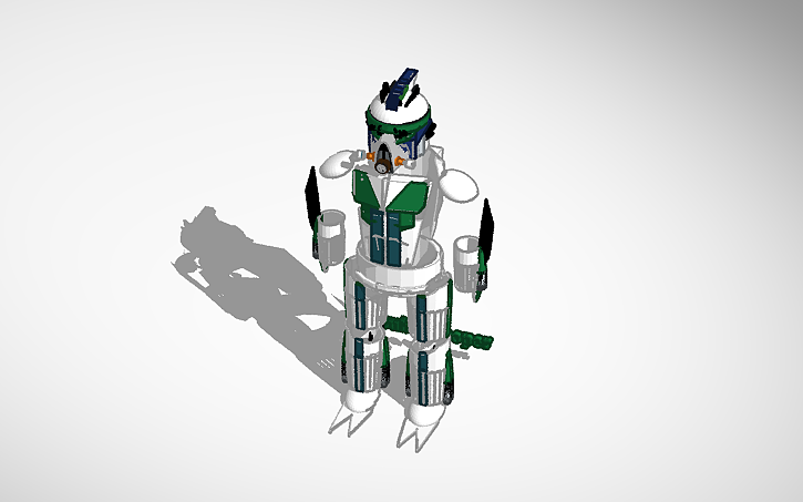 3D design grand general scuba trooper armor - Tinkercad