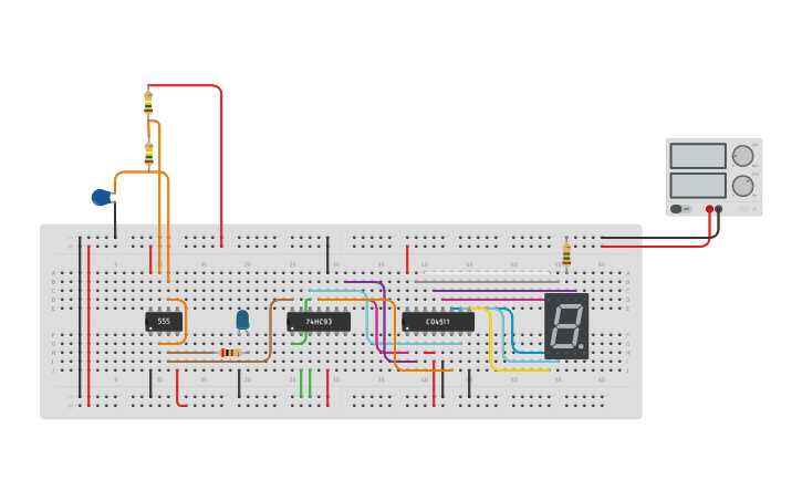 Circuit Design Copy Of Decade Counter Tinkercad