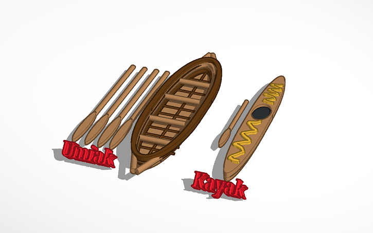 3d Design 2 Boats Tinkercad