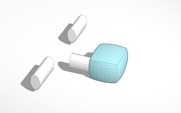 3D design Emission filter - Tinkercad