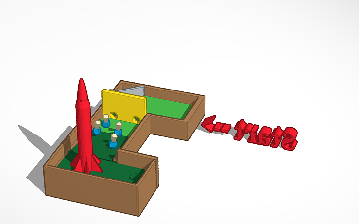 3D design Golf Project - Tinkercad