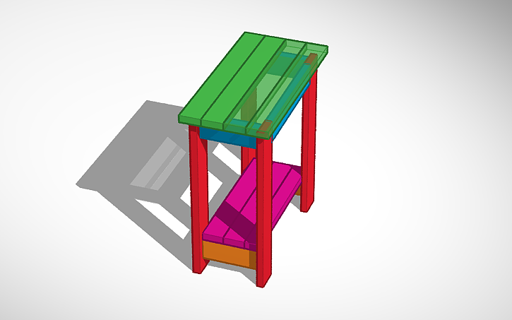 3D design End Tables | Tinkercad
