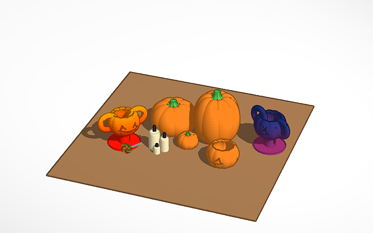 3d Design Halloween Contest Finished Tinkercad