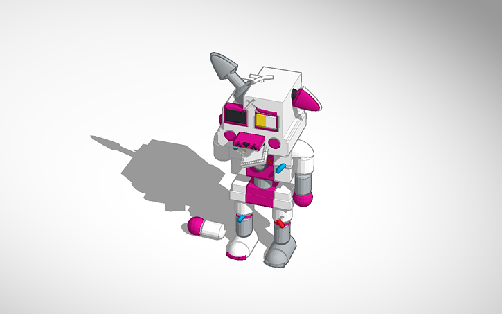 3D design Broken Funtime Foxy | Tinkercad