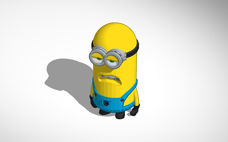3D design Minion Kevin Hayden - Tinkercad