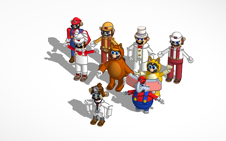 3D design Super Mario Eddie | Tinkercad