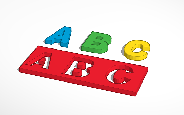 3D design baby toy - Tinkercad
