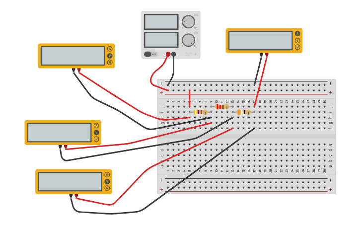 Circuit design Copy of circuito serie | Tinkercad Circuit design Copy of circuito serie | Tinkercad