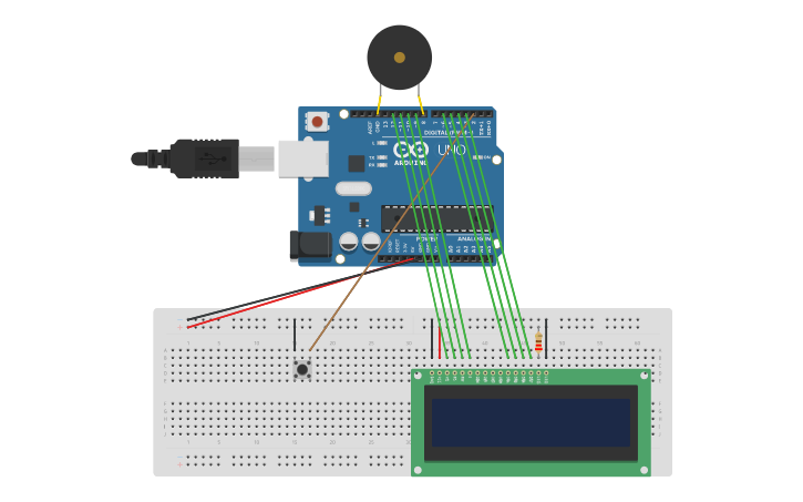 Circuit design Dinosaur Game Chrome - Tinkercad