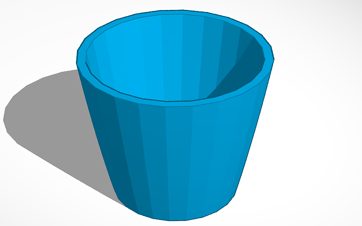 3D design cup | Tinkercad