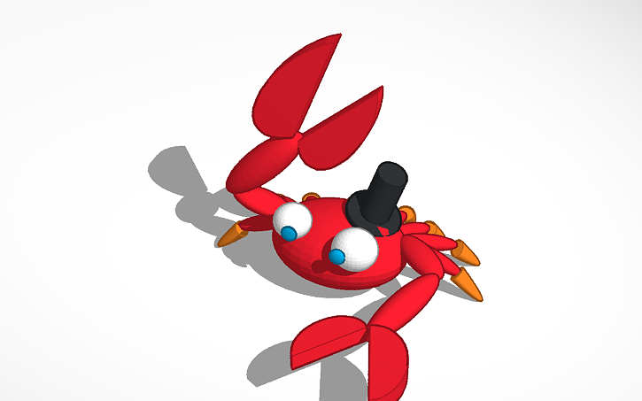 3D design Copy of Chelsea Crab | Tinkercad