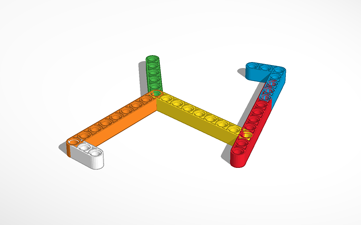 3D design EV3 mindstorms EDUCATION robot - Tinkercad