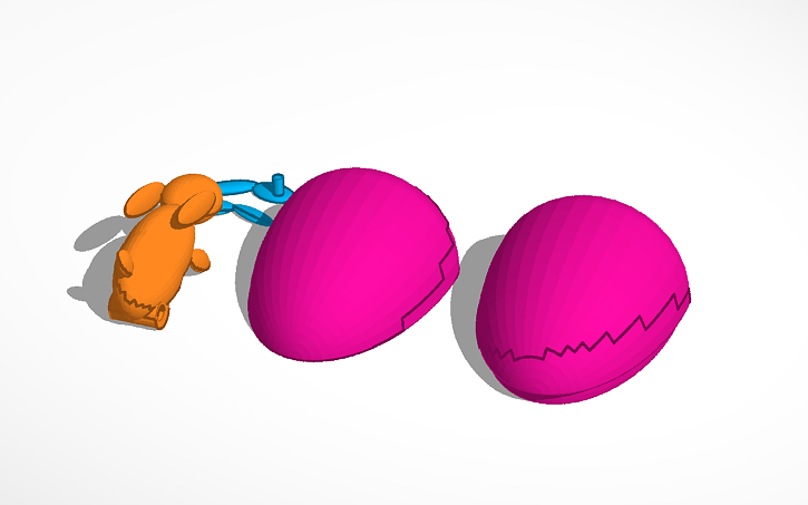 3D design easter egg | Tinkercad