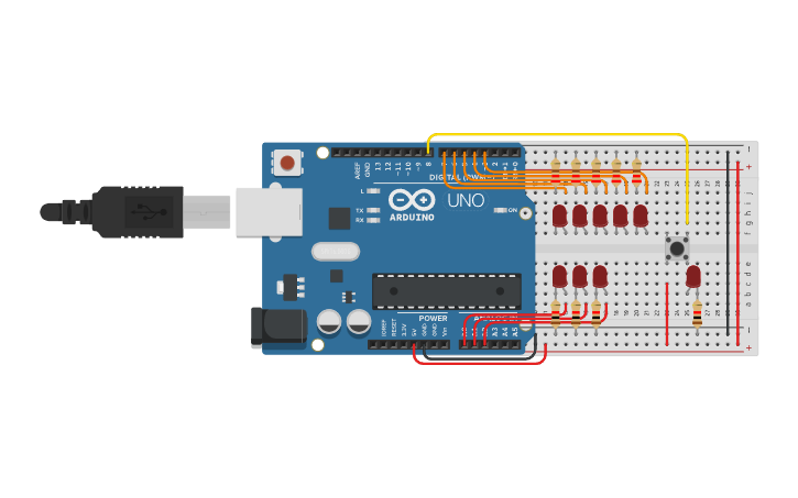 Circuit design activity balls - Tinkercad