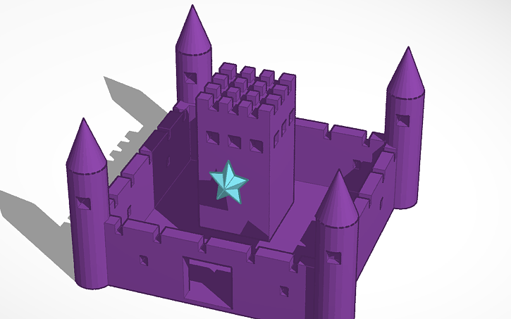 3D design my castle | Tinkercad