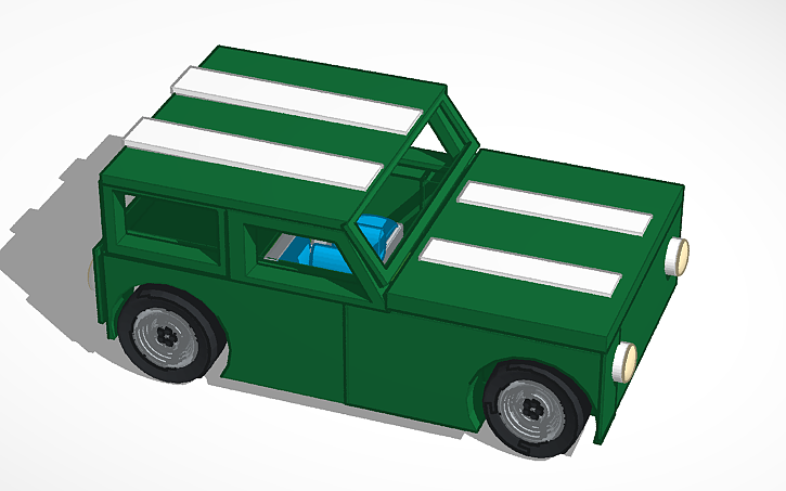 3D design car - Tinkercad