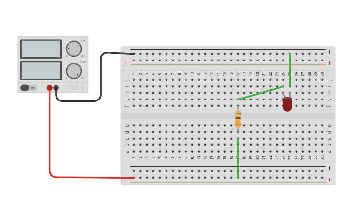 Circuit Design Circuito Con Resistenza Tinkercad