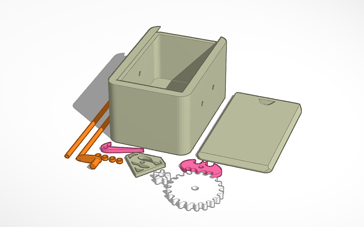 3d Design Gear Box Tinkercad 
