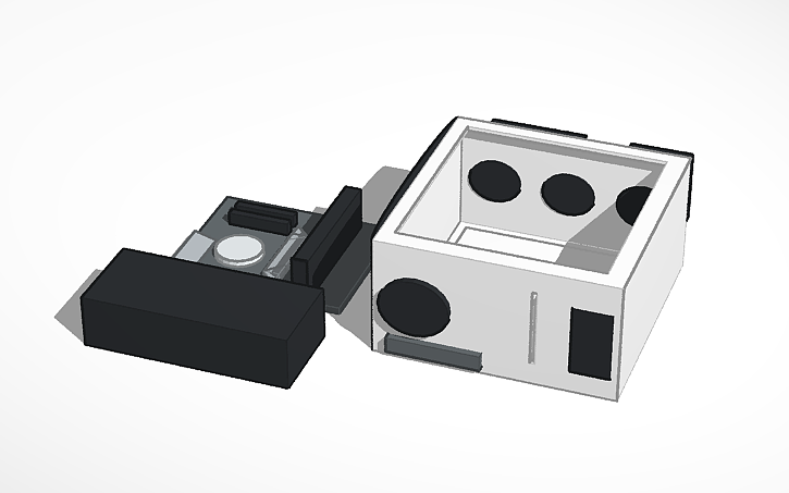 3D design gaming computer - Tinkercad