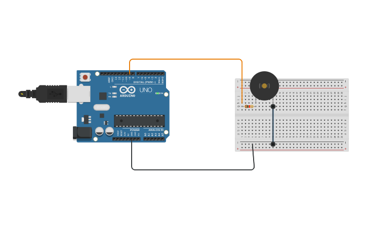 Circuit design Pratica 4 prog arduino | Tinkercad