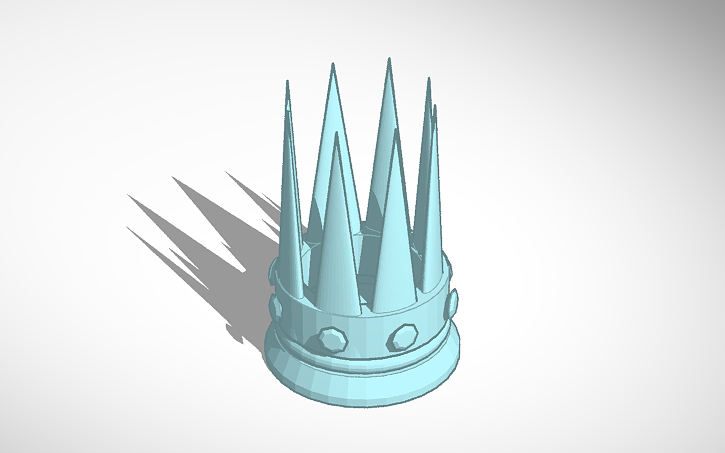3D design Prototype Crown - Tinkercad