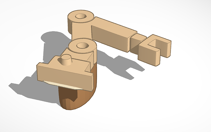 3D design robot arm - Tinkercad