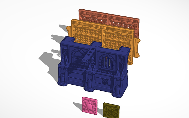 3D design cool wall - Tinkercad