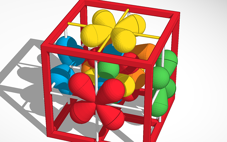 3D design D Orbitals | Tinkercad