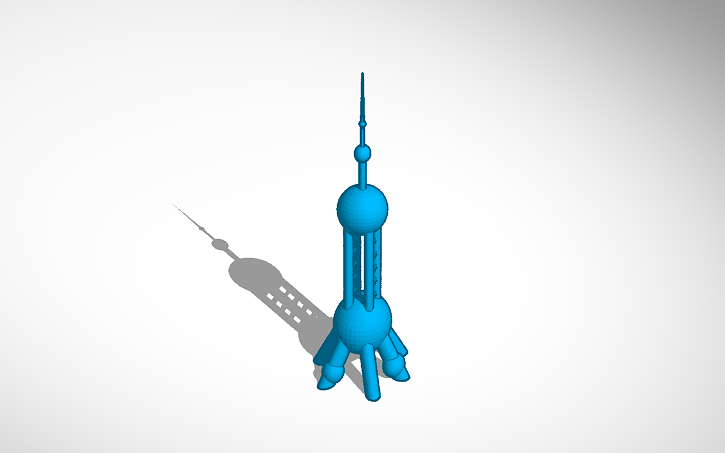 3D design Pearl Tower - Tinkercad