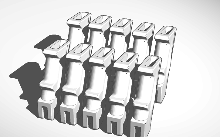 3D design AR-15 Lower Grip - Tinkercad