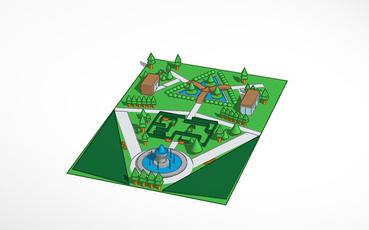 3D design Botanical Garden - Tinkercad