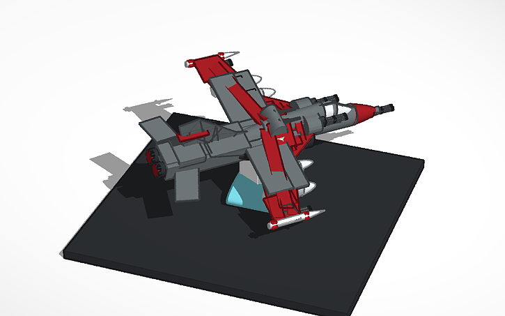 3D design r6-h1 Jet | Tinkercad