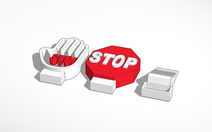 3D design Door stops - Tinkercad
