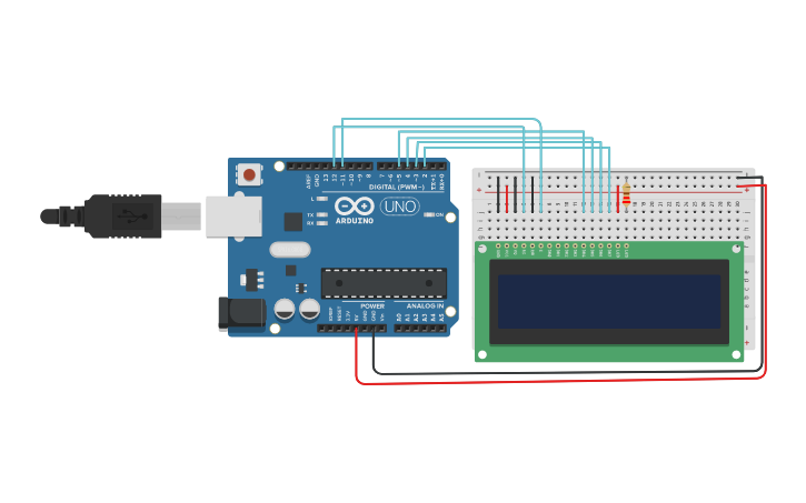 Circuit Design Apresentando O Projeto Tinkercad
