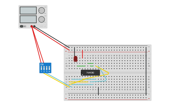 Circuit design Lab 6 - Tinkercad