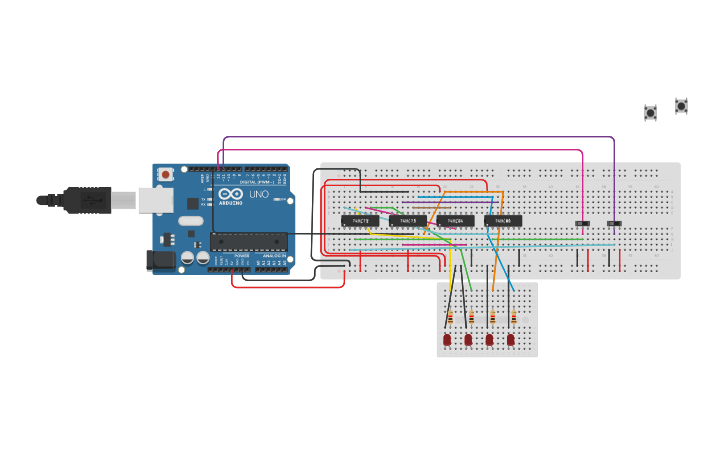 Circuit Design Lab5 Tinkercad