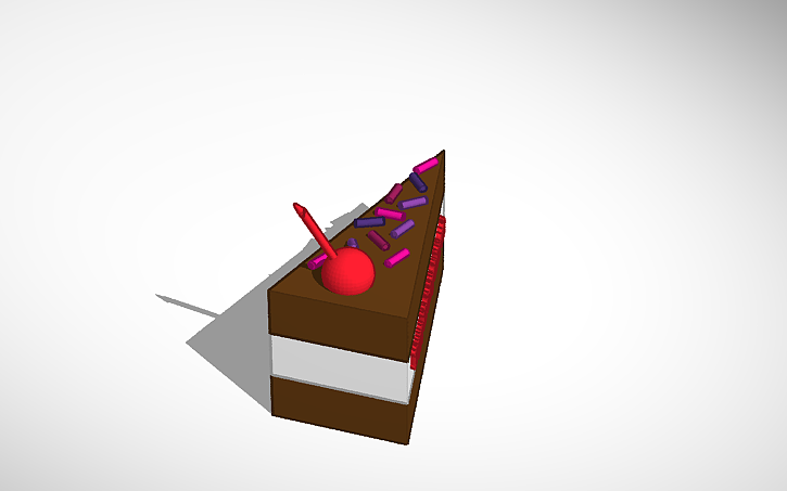 3D design Piece of cake! | Tinkercad