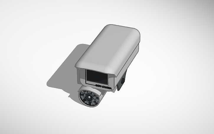 3D design Cameraman Head - Tinkercad