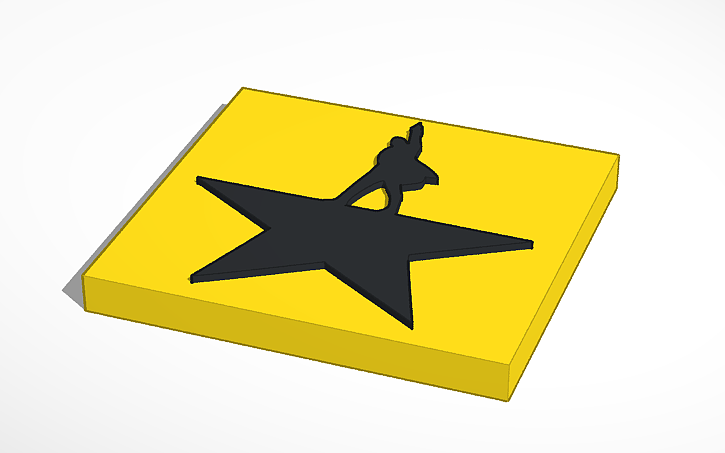 3D design Hamilton Cover - Tinkercad