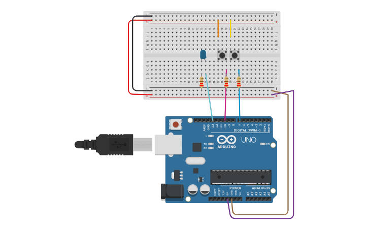 Circuit design projeto tinkercad | Tinkercad