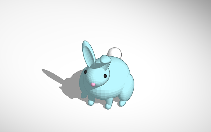 3D design Bunny - Tinkercad