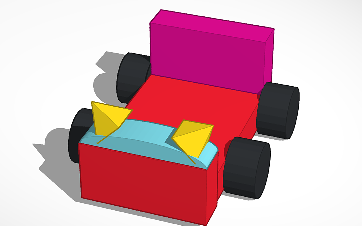 3D design Golf Buggy - Lim Hongrui - Tinkercad