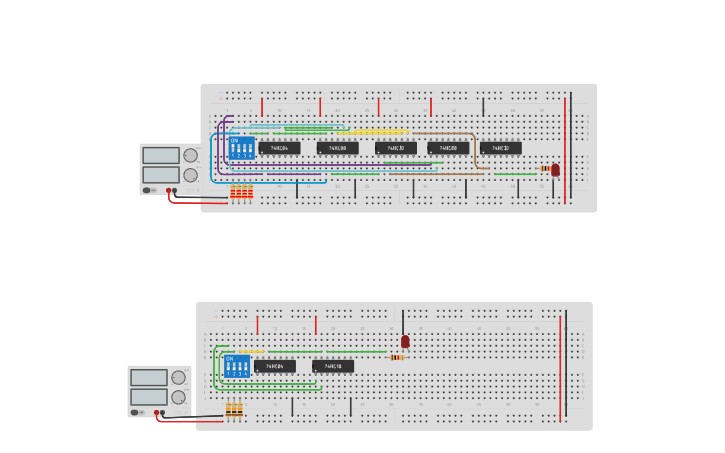 Circuit Design Examen Tinkercad